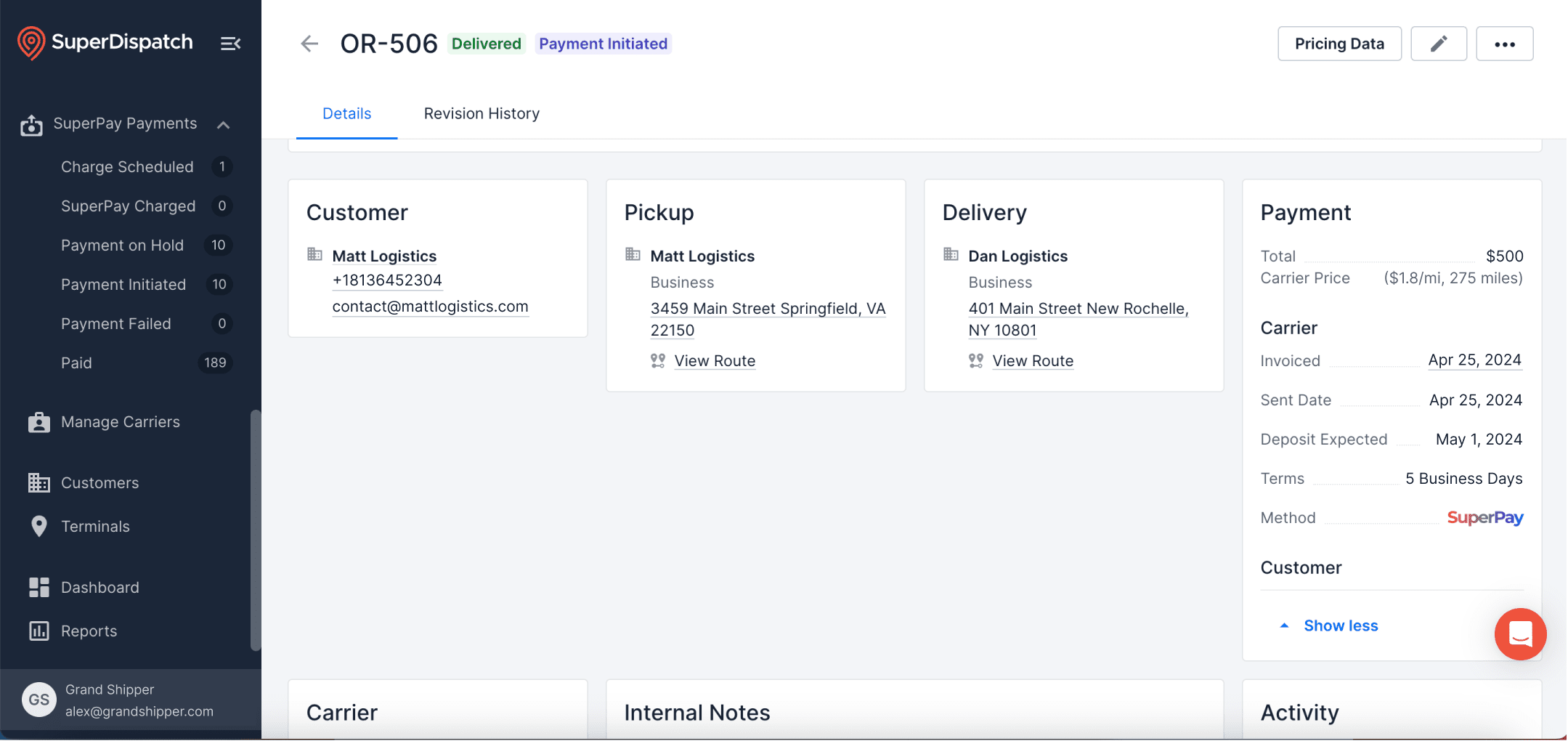 SuperPay - Fast & Secure Payments for Haulers